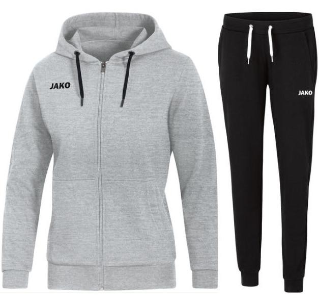 Dres bawełniany damski JAKO BASE ACTIVE 44, jasno niebieski/czarny ...