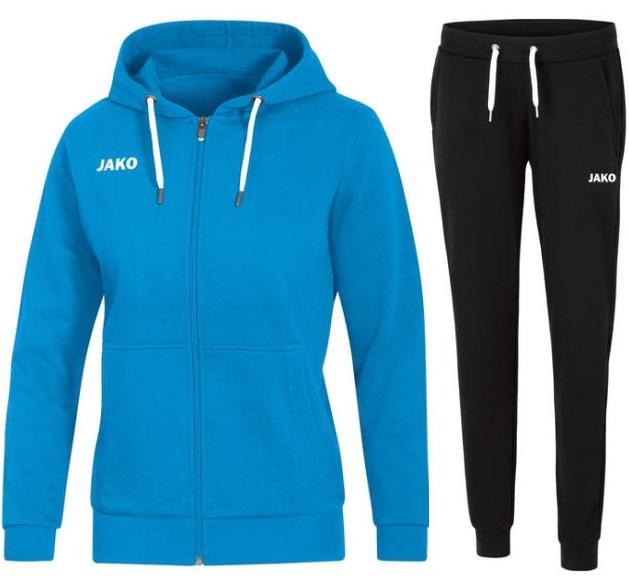 Dres bawełniany damski JAKO BASE ACTIVE 44, jasno niebieski/czarny ...